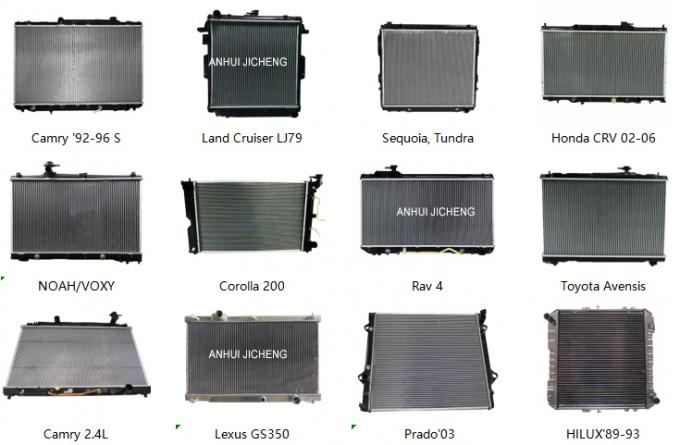 16400-17080 Toyota-van de Diesel Oem Generatorradiator Echte Radiator Assy